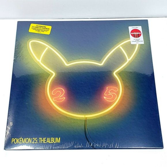 Media | Pokemon 25 The Album Soundtrack Exclusive Limited Red White ...